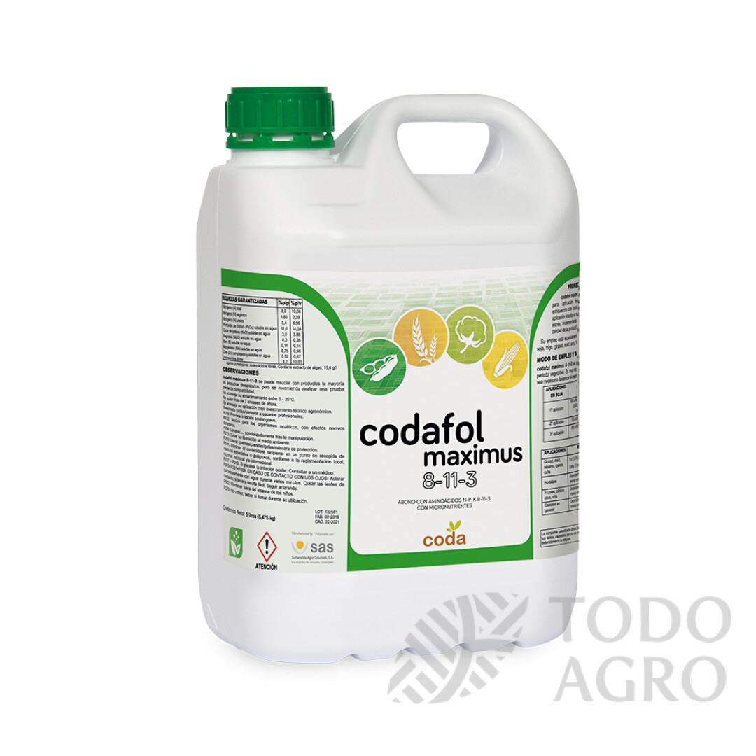Codafol Maximus 8-11-3 | TODO AGRO