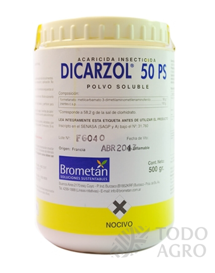 Dicarzol ® 50 PS | TODO AGRO